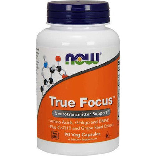 Now Foods True Focus 90 Herbal Capsules – Medone