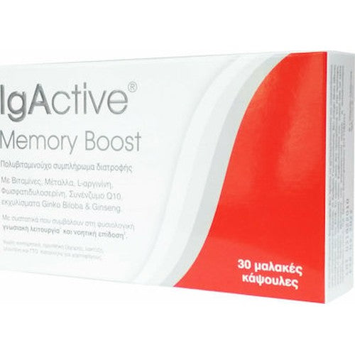 IgActive Memory Boost Memory Supplement 30 softgels – Medone