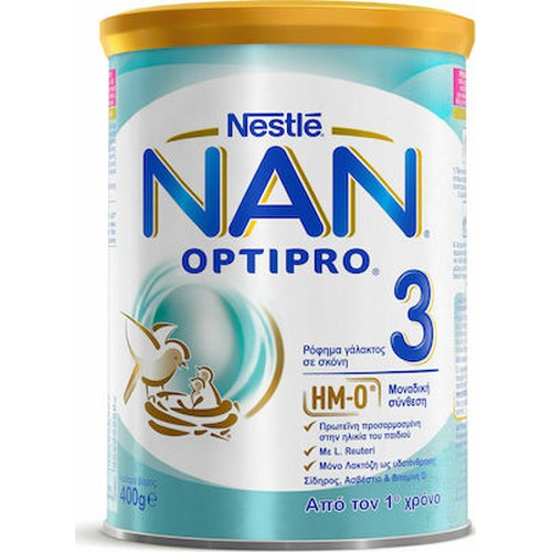 Nestle Milk Powder Nan Optipro 3 12m+ 400gr – Medone