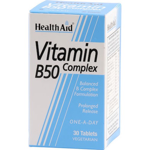 Health Aid B50 Complex 30 tablets – Medone